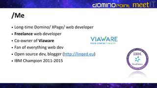 IBM Domino Modernizing Apps With Angularjs PPT