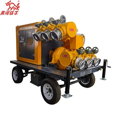 Centrifugal High Flow Strong Self Suction Diesel Engine Driven