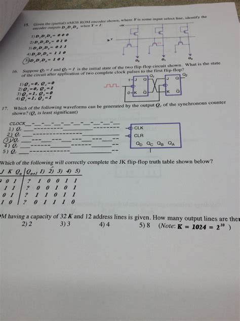 solved which of the following waveforms can be generated by