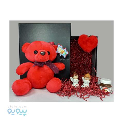 مشخصات و خرید پک ولنتاین دخترانه با عروسک خرس ولنتاین فروشگاه