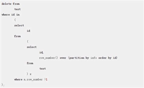 postgresql 中如何delete重复数据 运维派