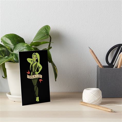 Oola Pin Up Tattoo Flash Poster For Sale By Glewprint Redbubble