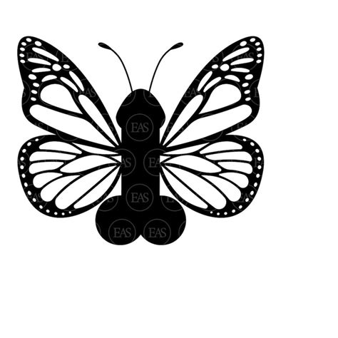 Butterfly Penis Svg Penis With Wings Svg Vector Clip Art Inspire Uplift