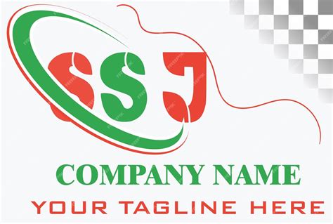 Premium Vector Ssj Letter Logo Design