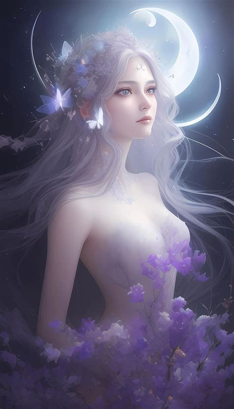 月光女神系列云舒yunshu 站酷zcool