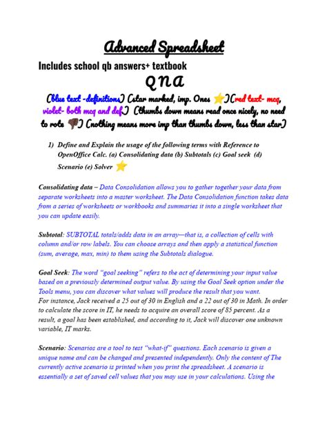 Advanced Spreadsheet Pdf Hyperlink Spreadsheet