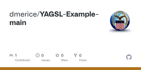 github dmerice yagsl example main