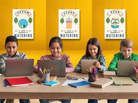 Three Educational Classroom Posters Digital Download Teaching