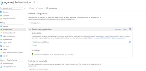 Azure Msal Implement Loginredirect In Angularcall Crm Action Temmy