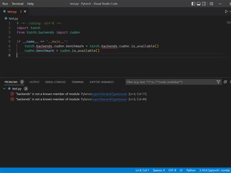 Pytorch Backends Module Cannot Be Detected · Issue 3058 · Microsoft