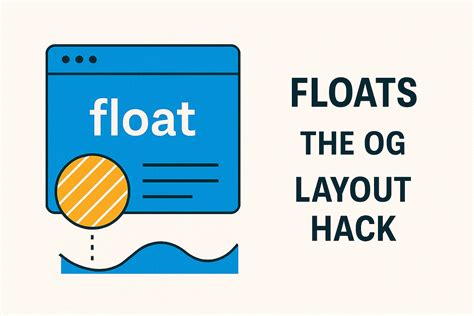 Floats The Og Layout Hack How Css Floats Work Why They Were Used By Codebyumar