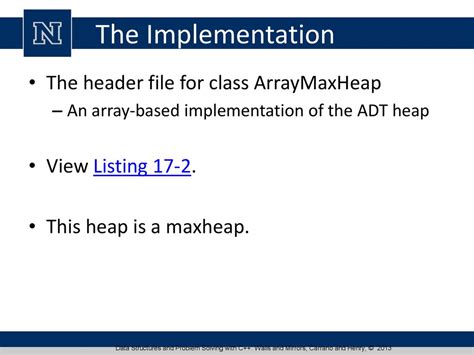 Cs Data Structures Chapter 17 Heaps Mehmet H Gunes Ppt Download