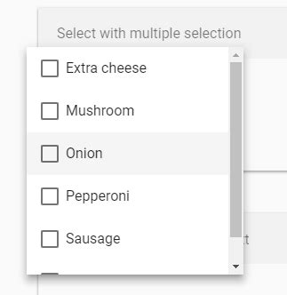 Angular To Set Default Selected Item In Select With Multiple Selection Component Stack Overflow