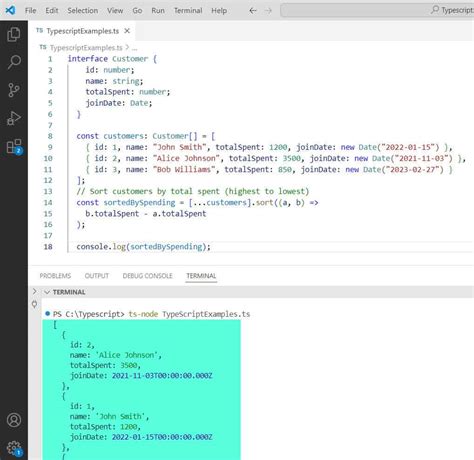 How To Sort Arrays Of Objects In Typescript