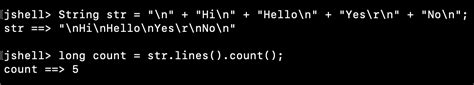Java String Lines Method To Get The Stream Of Lines