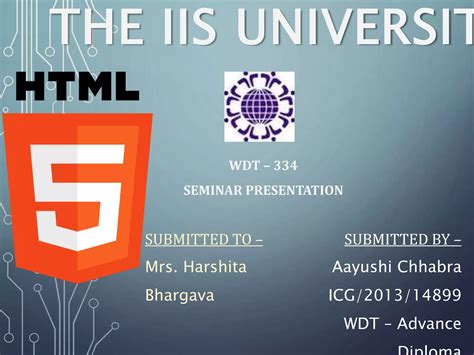 html 5 introduction pptx web design and html internet