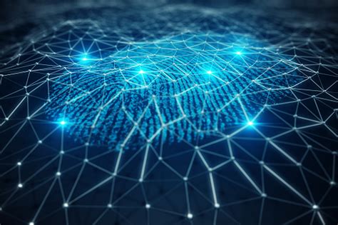 3d 그림 지문 스캔 생체 인식 Id와 보안 액세스를 제공합니다 개념 지문 보호입니다 0명에 대한 스톡 사진 및 기타 이미지 0명 3d 스캔 3차원 형태 Istock