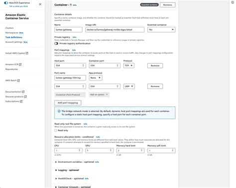 aws ecs