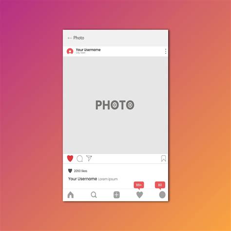 Premium Vector Eps Social Media Instagram Post Template