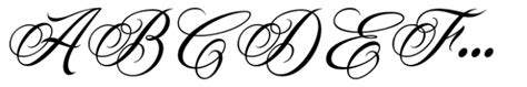 myteri script italic font script classic what font is