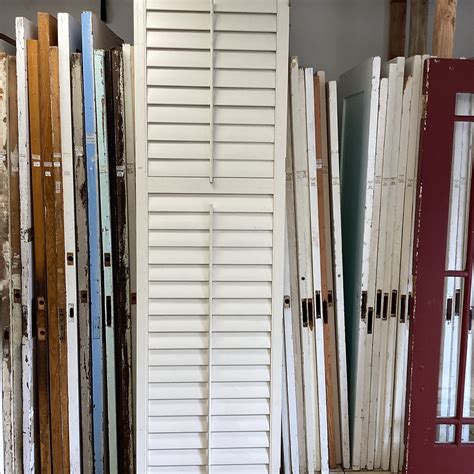 Tall Shutter Single 1 Architectural Salvage Architectural Salvage