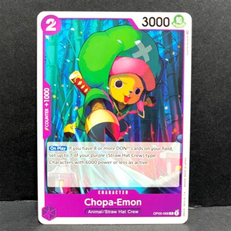 2023 One Piece English Awakening Of The New Era Chopa Emon Op05 068 C