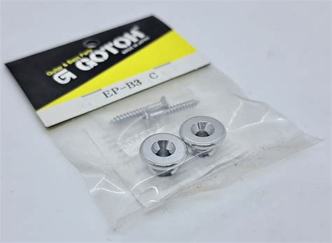 Gotoh EP B3 Strap Buttons Reverb