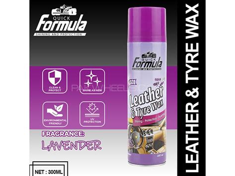 Buy Formula Leather And Tire Wax - 300ml - Lavender in Pakistan | PakWheels
