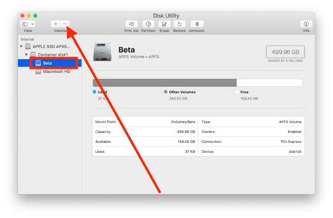 how to delete an apfs volume from mac