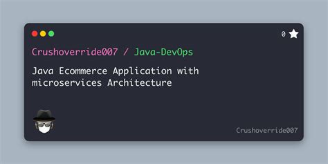 GitHub Crushoverride007 Java Devops Java Ecommerce Application With Microservices Architecture