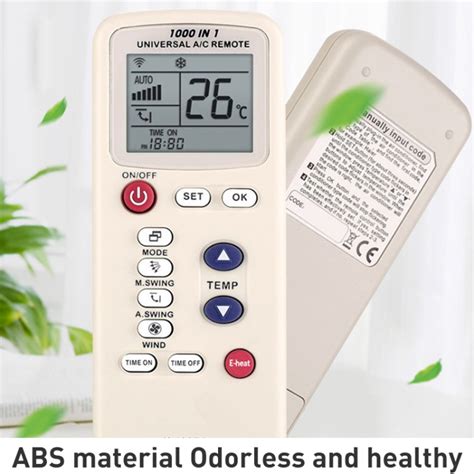 Sunsky Chunghop Universal A C Remote Control K 100es