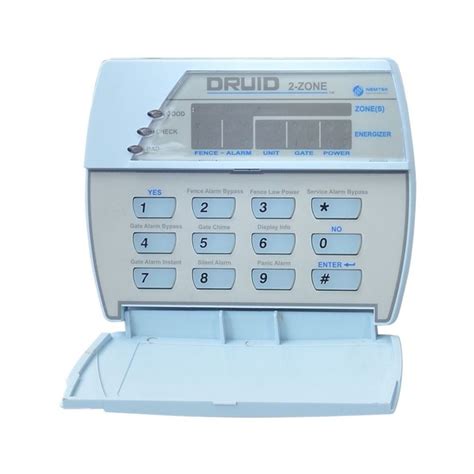 Nemtek Druid Dual Zone Keypad Security Warehouse Nemtek Druid Dual Zone Keypad Security Warehouse
