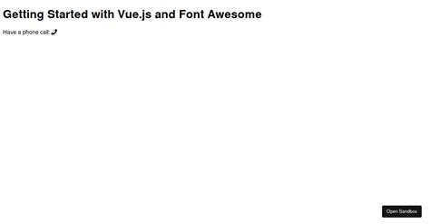 Using Vue Fontawesome In Vue 3 Forked Codesandbox