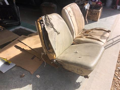 Mopar B Body Low Back Bucket Seats 68 69 Model Year Ebay