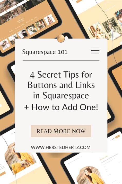 How To Add And Customize Buttons And Links In Your Squarespace Website