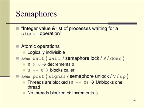 Ppt Pthreads Locks Semaphores Powerpoint Presentation Free