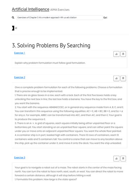 search exercises aima exercises pdf theoretical computer science