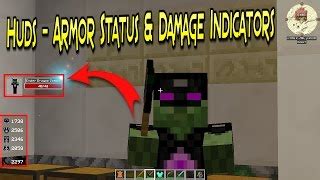 Huds Armor Status Damage Indicators Mod Para Minecraft ZonaCraft