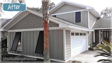 Board And Batten Vinyl Siding Garage