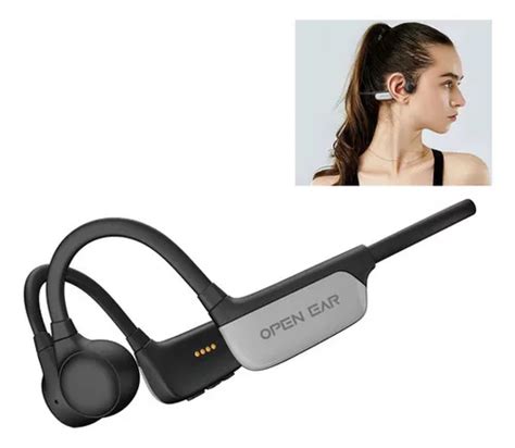Fone De Ouvido Open Ear Sem Fio Alova Conducci N Sea Openear Sextet Preto Mercadolivre