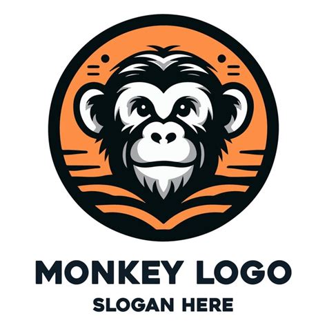Premium Vector Monkey Logo