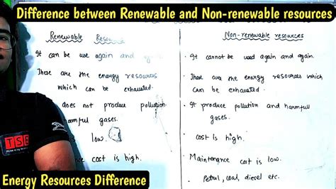 Difference Between Renewable And Non Renewable Resources Renewable