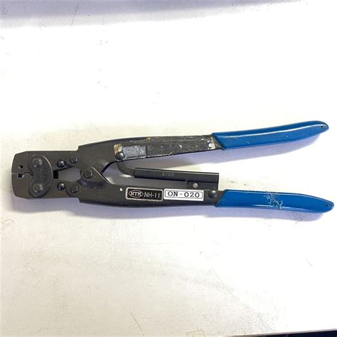 Nh 11 手動圧着工具 スリーブ 絶縁被覆付圧着端子1 25sq ニチフ 3242 ワイヤーハーネス部品、加工設備を格安販売 ハーネス市場