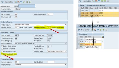 Solved Generate Delivery Items For Packaging Materials In Sap Community