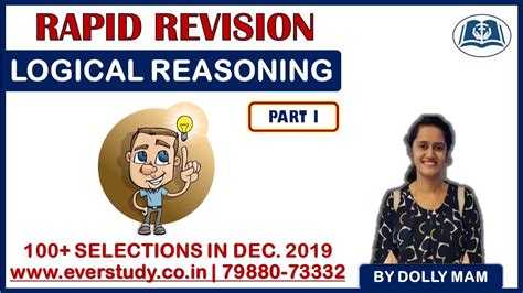 Rapid Revision Logical Reasoning Part 1 Ugc Net Paper 1 Jrf Youtube