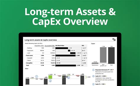 Long Term Assets And Capex Report Excel Template Zebra Bi
