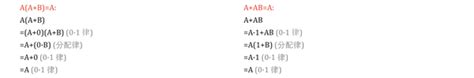 数字电路 逻辑式化简公式（附吸收律推导过程） 知乎