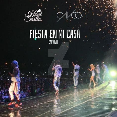 Cnco Fiesta En Mi Casa En Vivo Lyrics Genius Lyrics