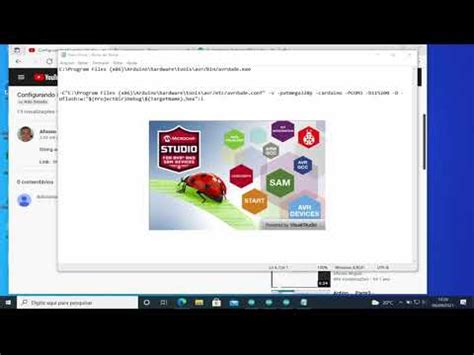 Configurando Microchip Studio Para Gravar No Arduino YouTube