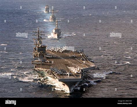 Us Navy The Nimitz Class Aircraft Carrier Uss Dwight D Eisenhower Cvn